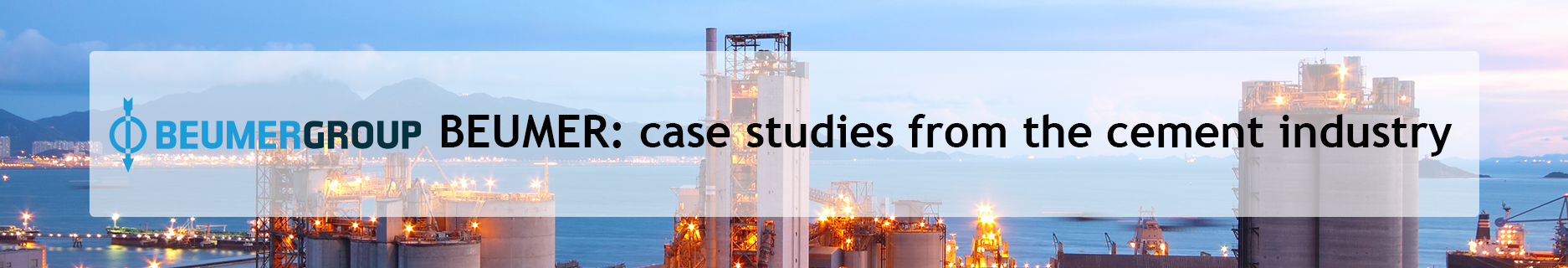 BEUMER: case studies from the cement industry